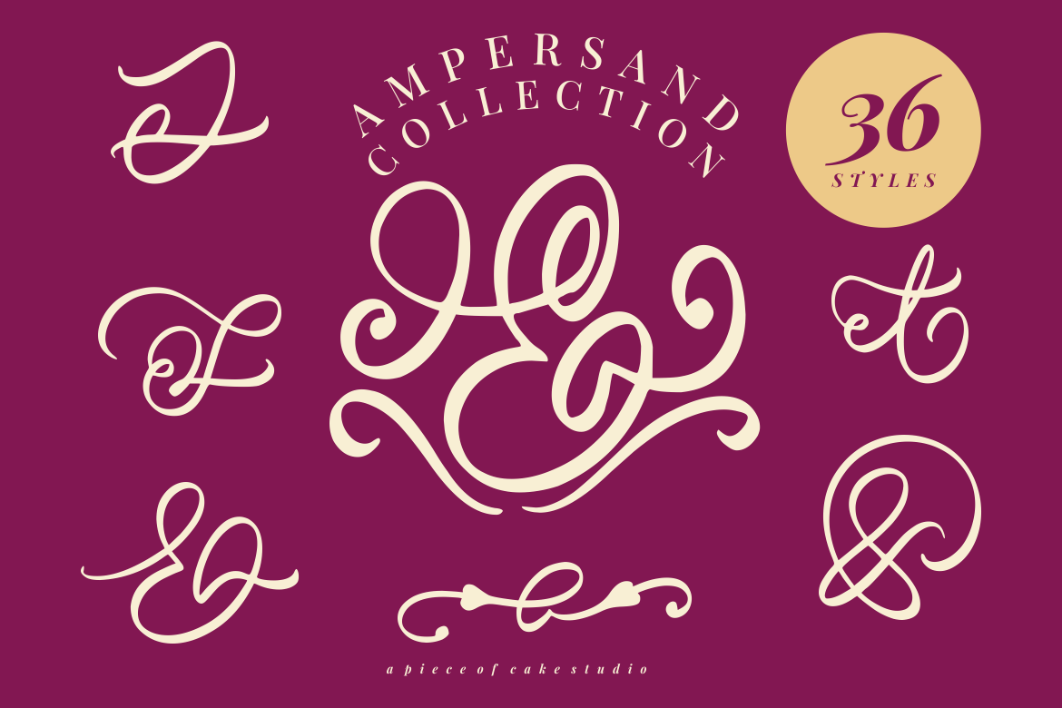 Ampersand Collection Font Free Download | by Prismpixel | Apr, 2024 ...