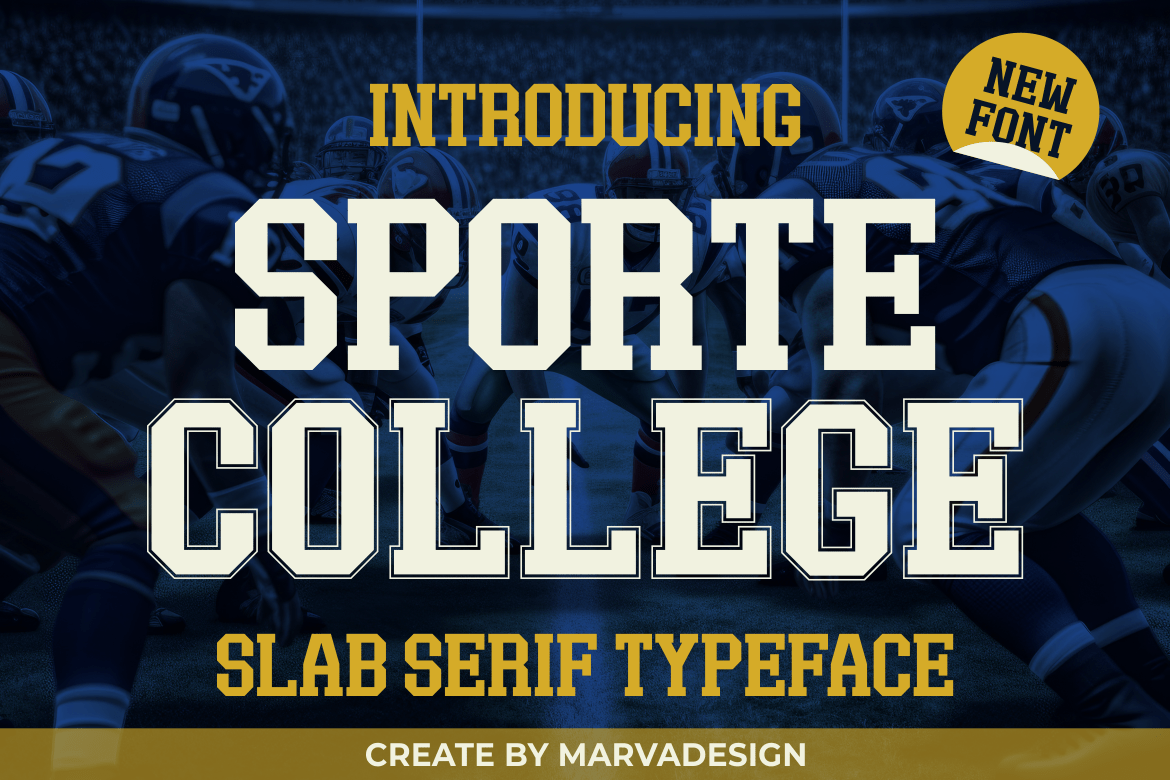 Sporte College Font - Codecrafter - Medium