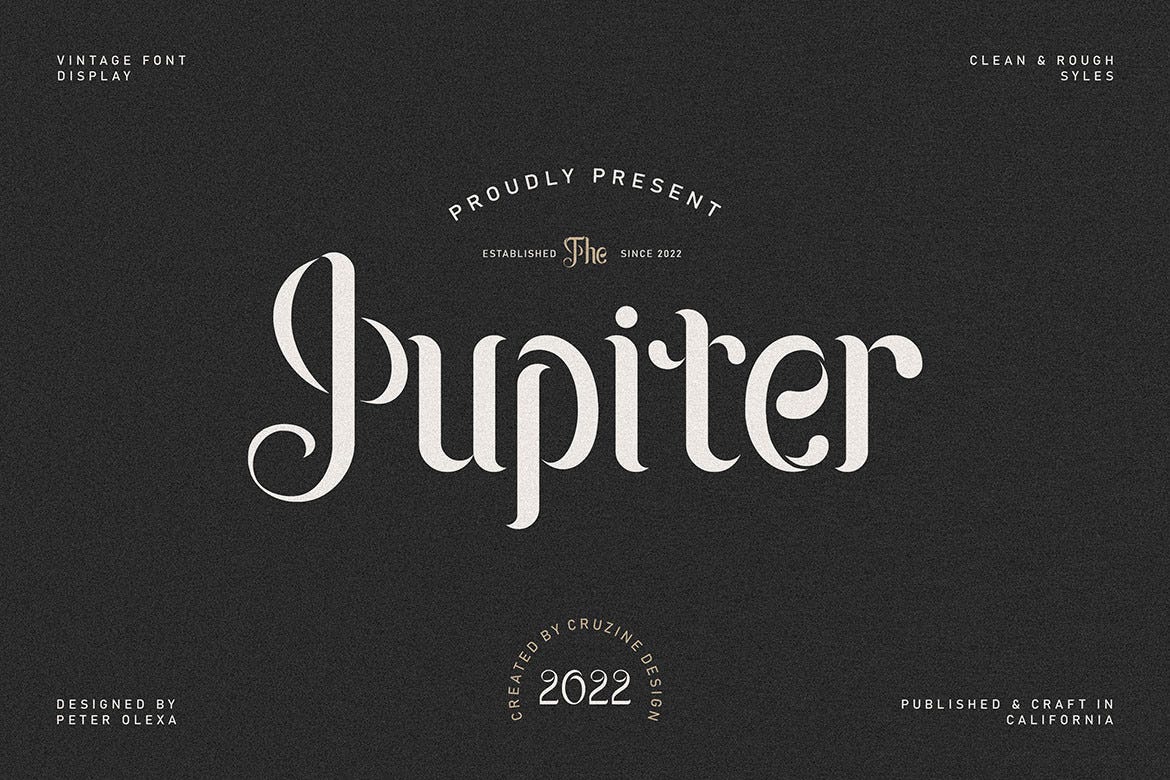 Jupiter Font | by Miamosaic | May, 2024 | Medium