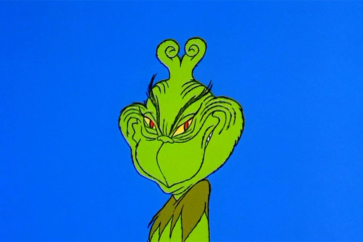 ‘I am the Real Life Christmas Grinch.’ | by Bowie Rowan | Ask a Failure ...