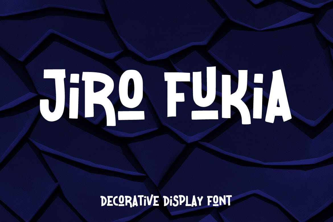 Jiro Fukia Font | by Lijungh | Jun, 2024 | Medium