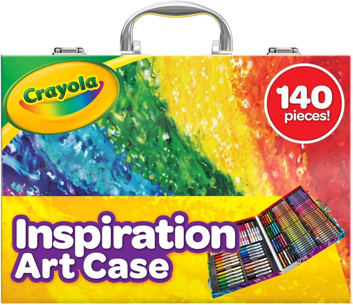 CRAYOLA 230926 Inspiration Art Case: 140 Pieces, Deluxe Set with ...