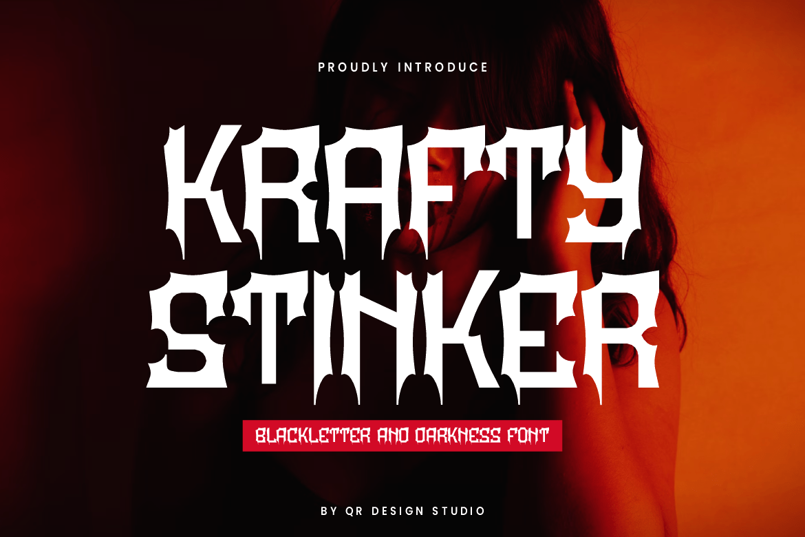Krafty Stinker Blackletter Font | by Lilylabyrinthine | Apr, 2024 | Medium