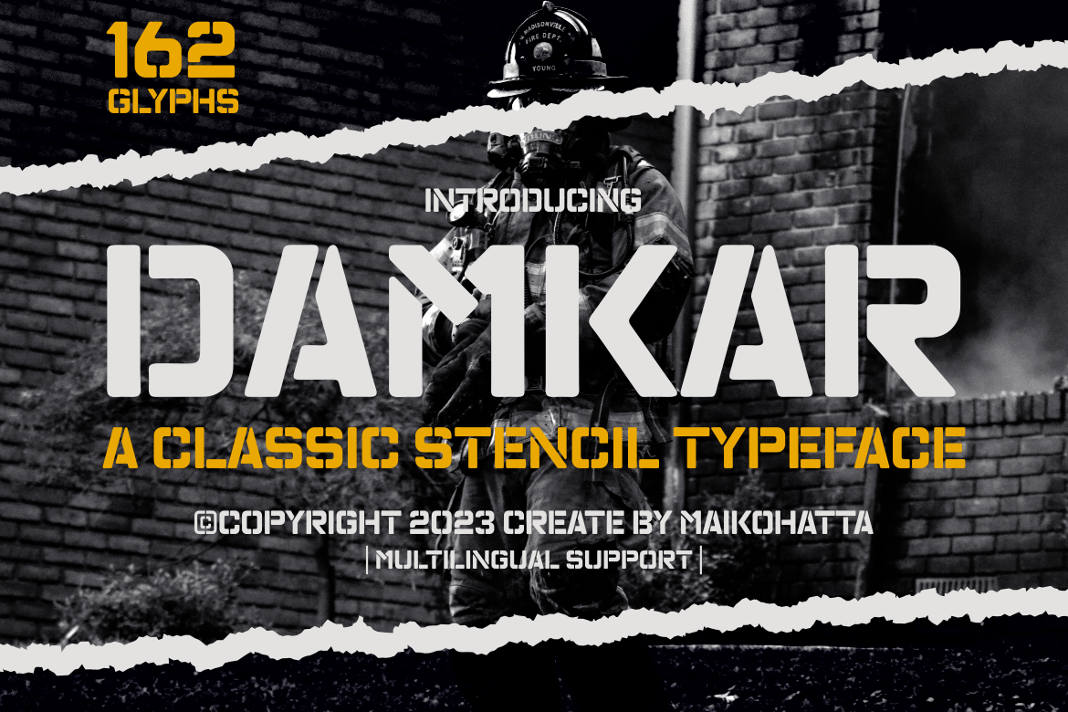 Damkar Font | by Miamirabilis | Medium