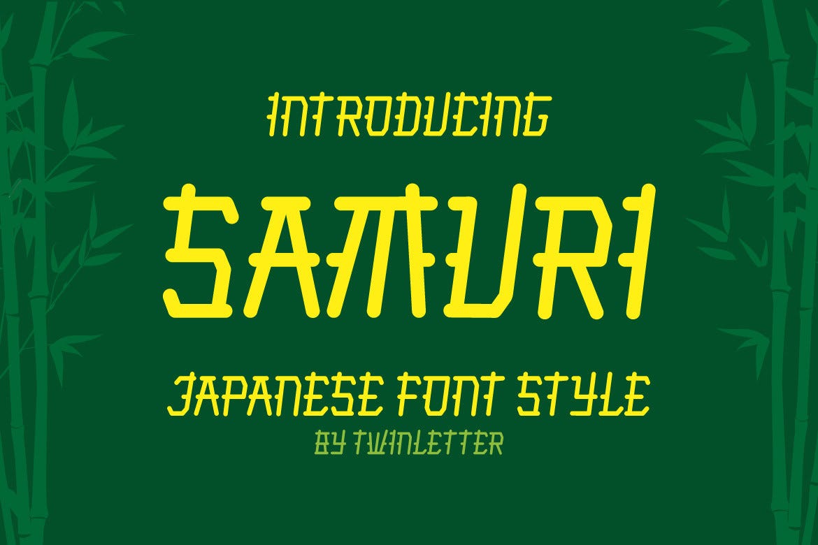 Samuri Faux Japanese Font | by Auroraartistry | Jun, 2024 | Medium