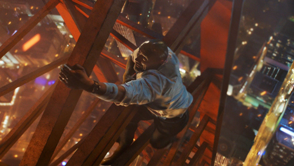 a SKYSCRAPER haiku. Dwayne does monkey bars | by Jarom McDonald | Medium