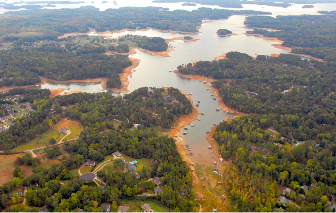 Lake Lanier and the Town of Oscarville | by Rich Young Ruler Daily | Medium