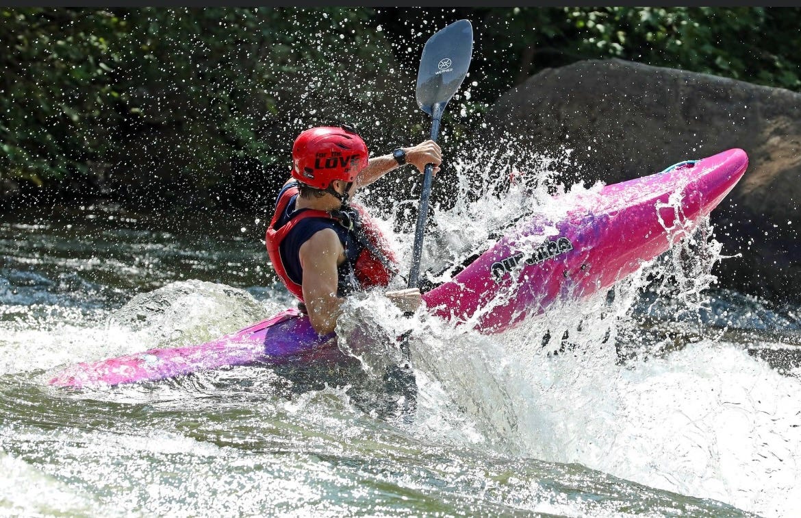 Joy in the Flow. Whitewater kayaking is not only my… | by Fergus Tuohy ...
