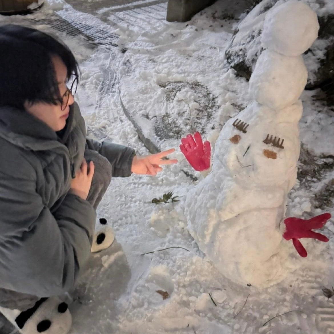 a new year. “Yuan Nathaniel, don’t put the snow… | by beausclouds | Medium