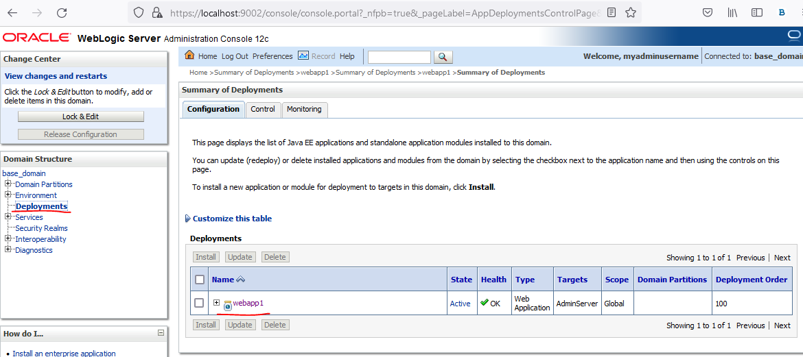 Deploying an Application to WebLogic Docker Container | by S. Park | Medium