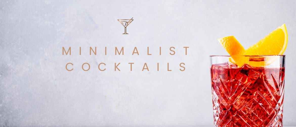 The Revival of Minimalist Cocktails | by Cocktail Supreme | Aug, 2024 ...