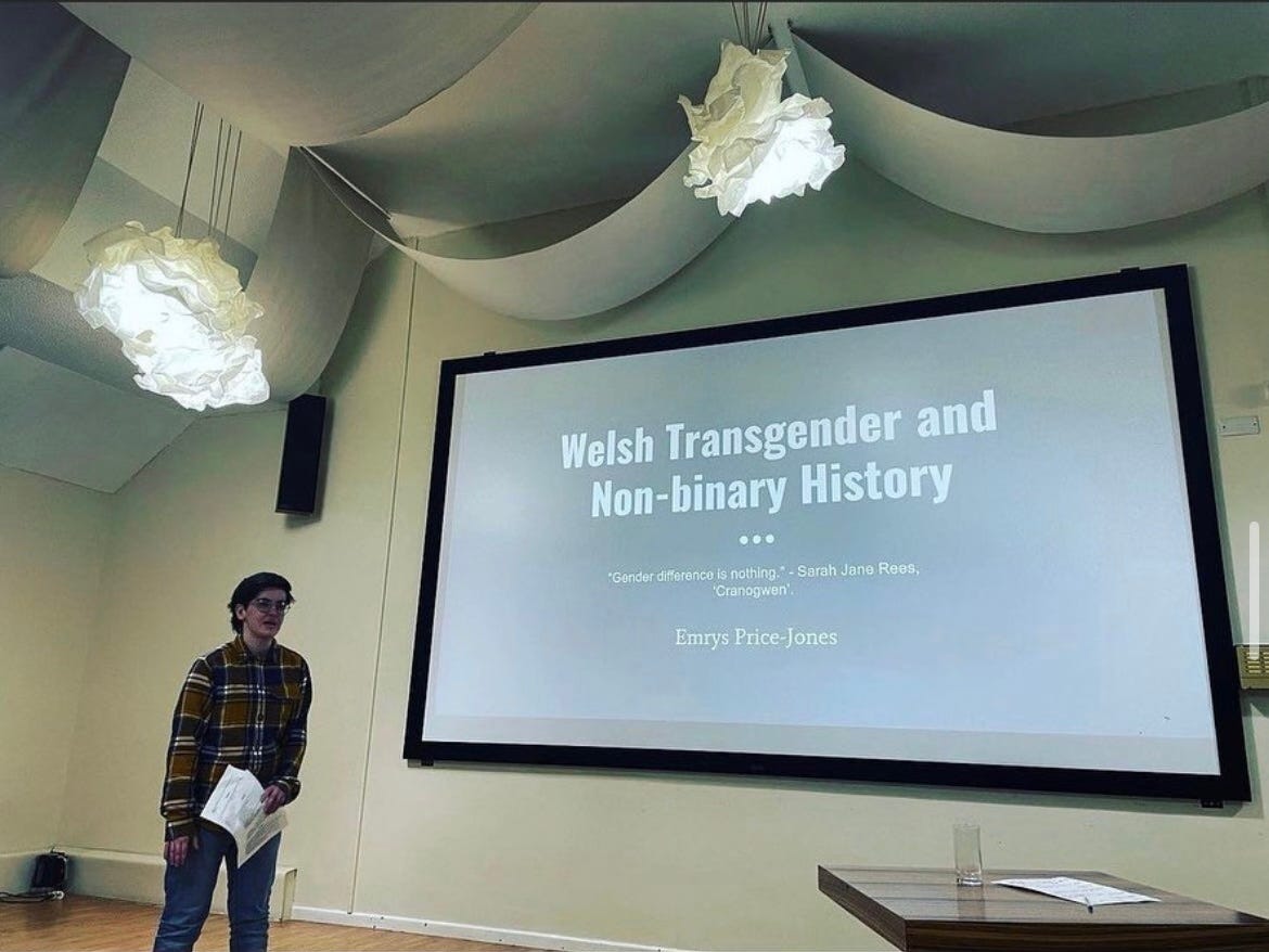 Welsh Trans and Nonbinary History | by Emrys Price-Jones | Medium