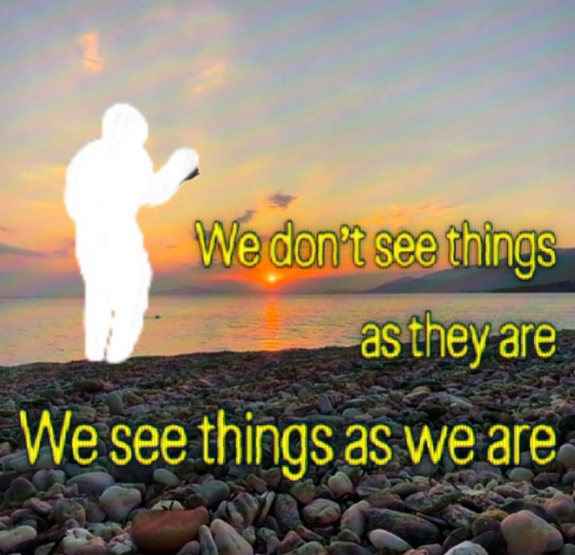 We don’t see things as they are, We see things as we are. | by Astha ...