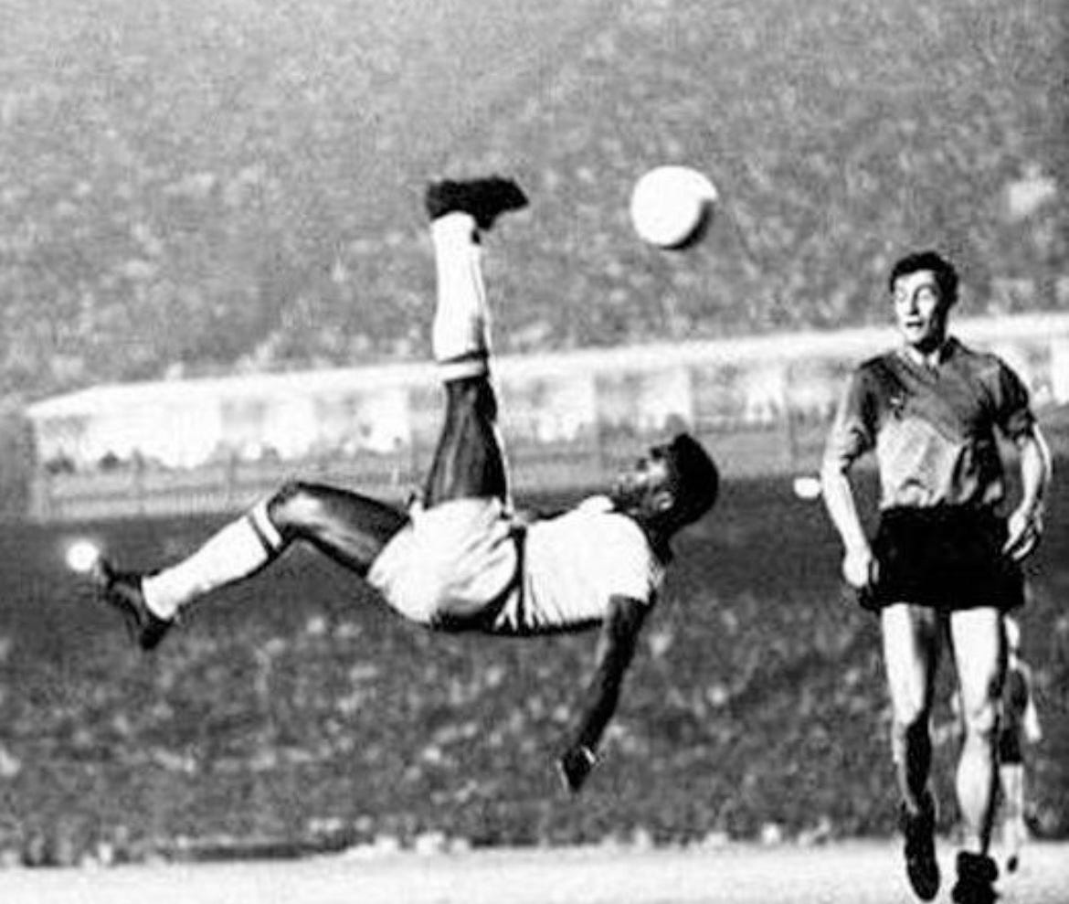 A Story About Pele and A Boy. When I was a young boy my father was a ...