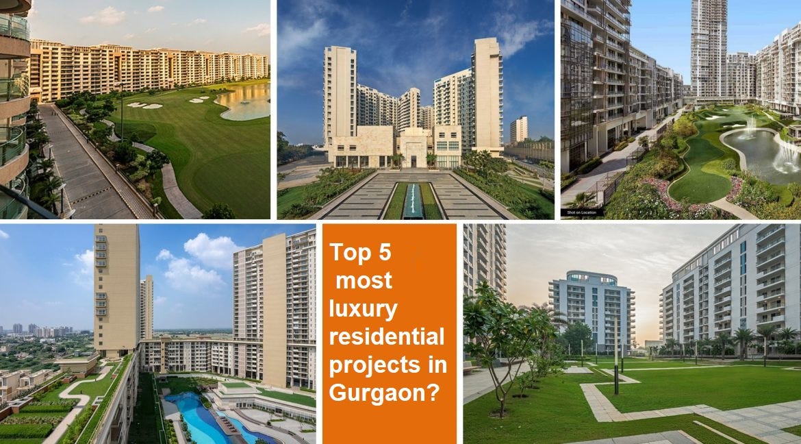 Top 5 most luxury residential projects in Gurgaon? | by ...