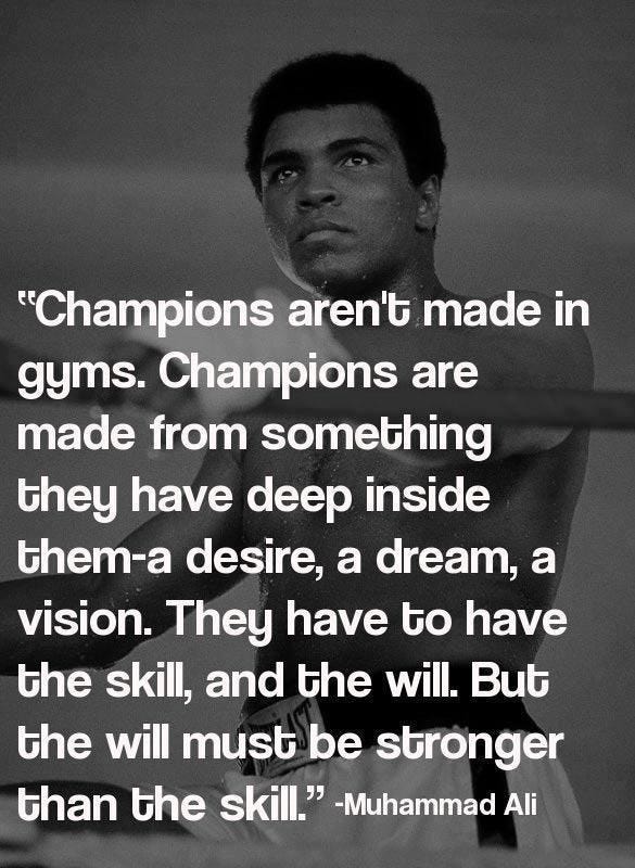 Muhammad Ali Motivational Quotes