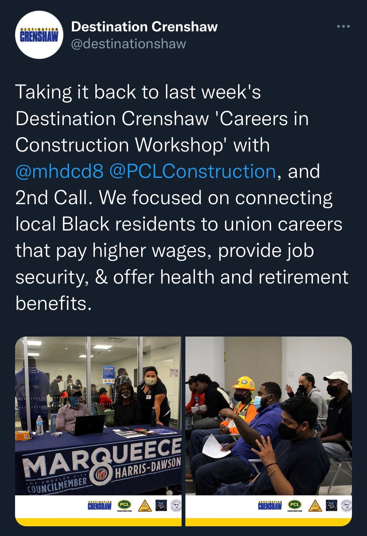 Crenshaw, is the destination.. Destination Crenshaw is a community ...