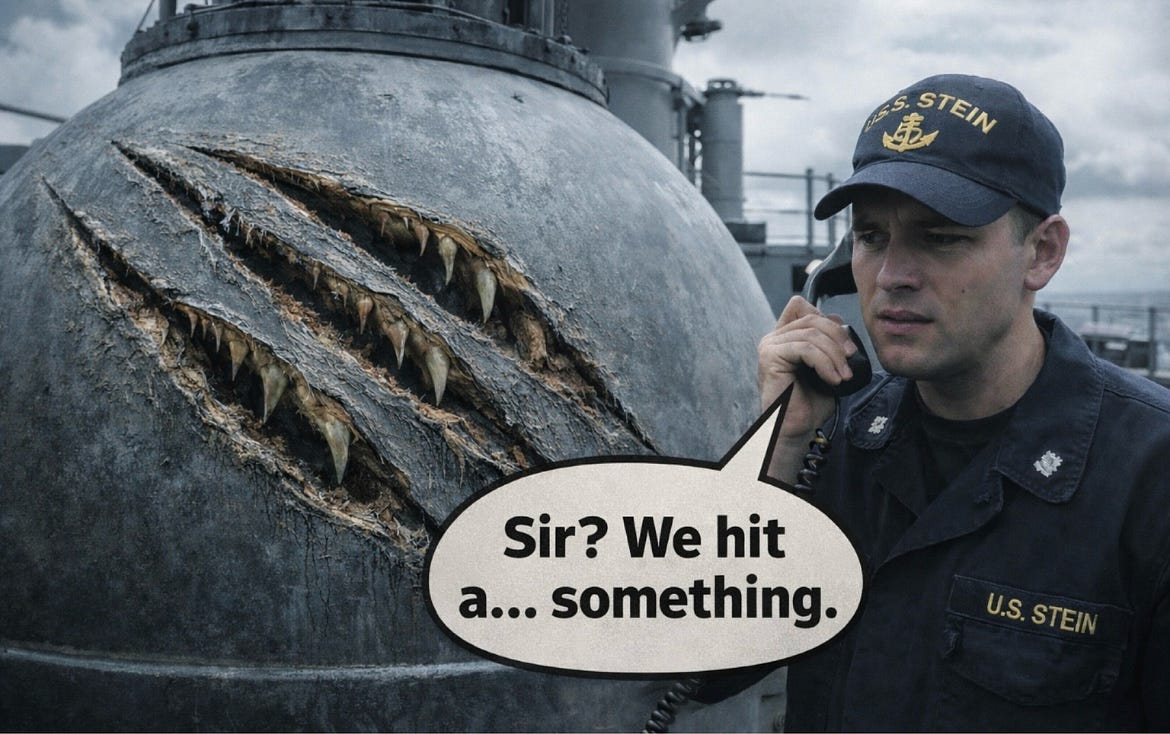 The U.S. Navy Found Massive Claw Marks On A Warship — Then Went Quiet ...