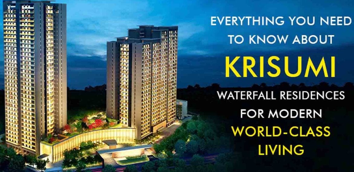 Krisumi Waterfall Residences Sector 36A Gurgaon | by Krisumi Projects ...