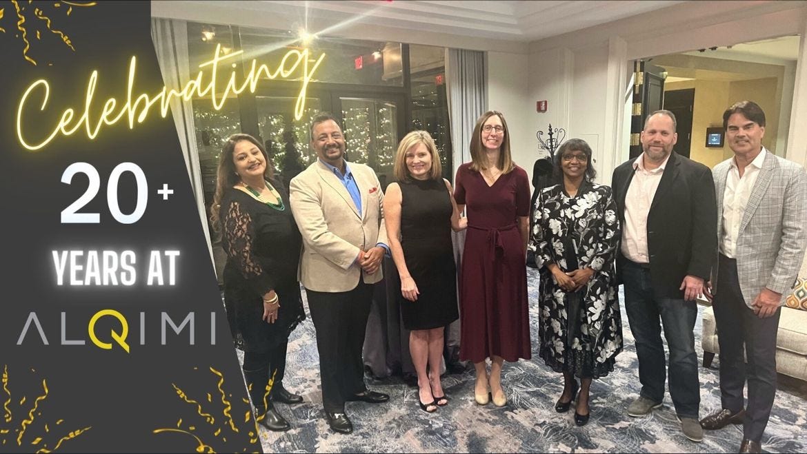 ALQIMI is excited to recognize five employees who have all been with ...
