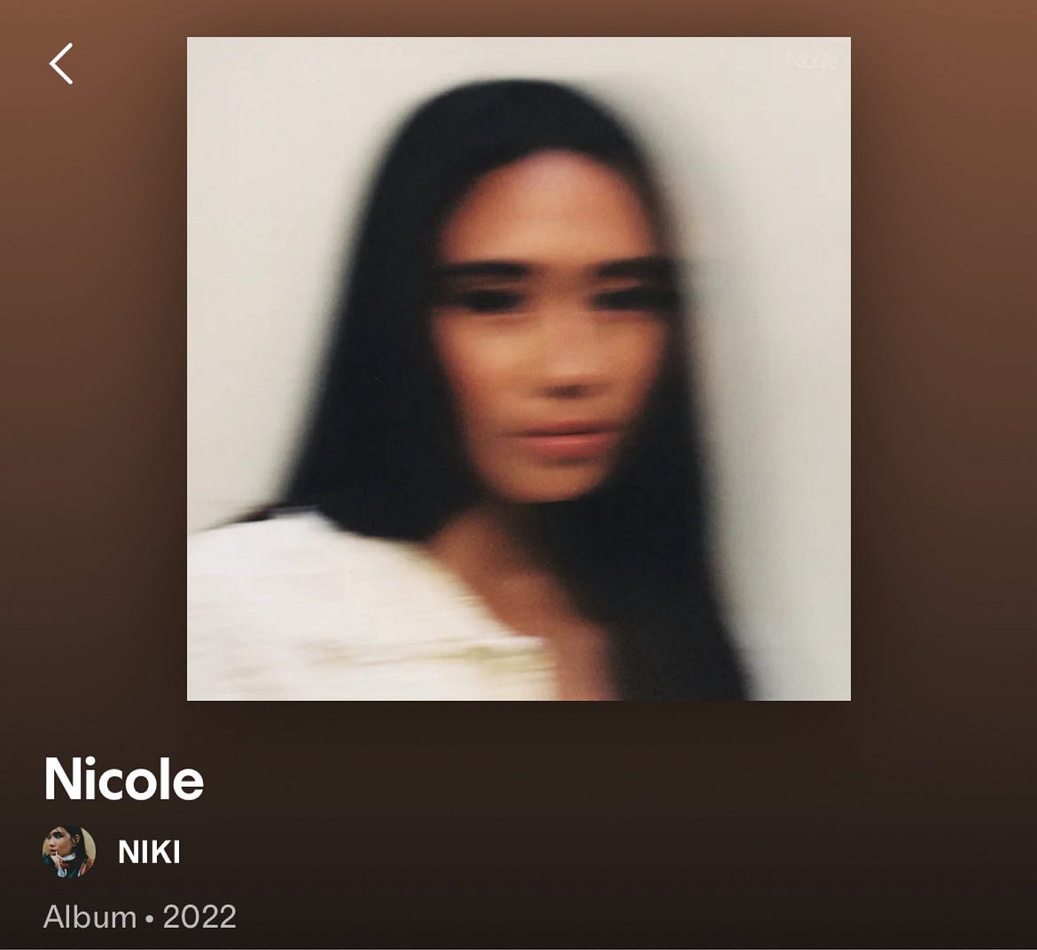 Listening to “Nicole” album by NIKI | by applejoice | Medium
