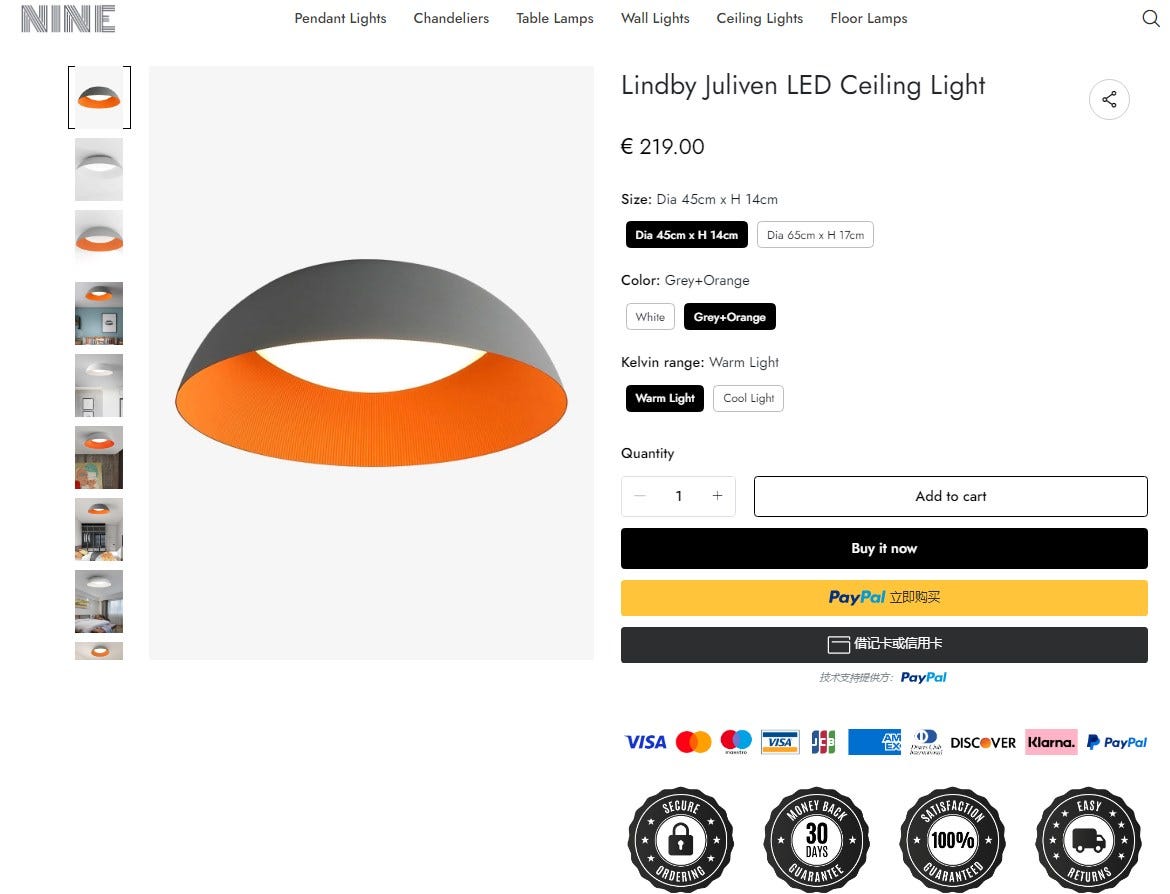 Ninelighting Nice Ceiling Light. I would like to share with you here a ...