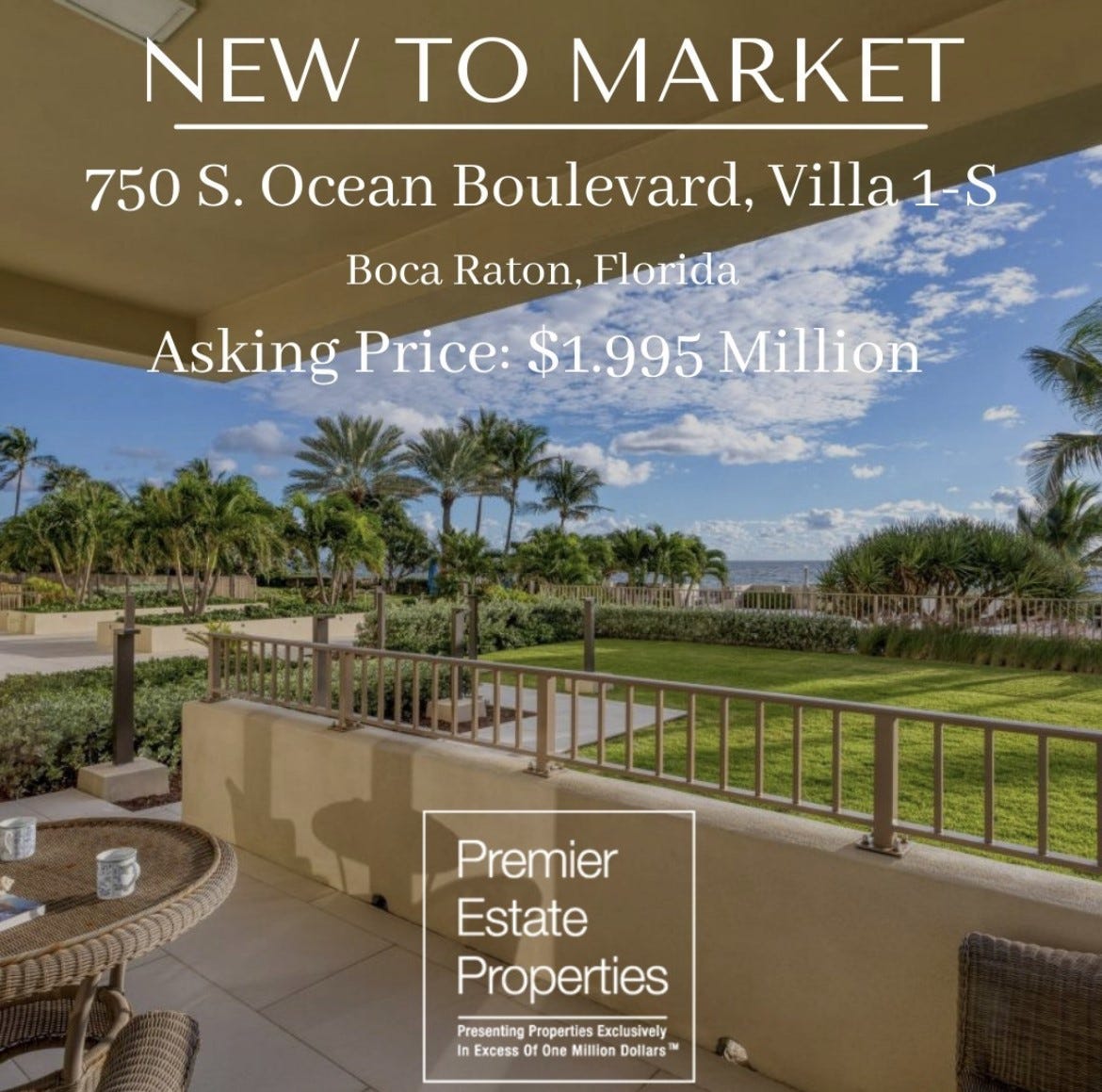 New To Market — Boca Raton, FL - Donald Goldman - Medium