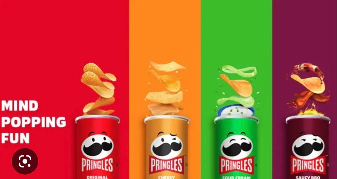 SNACKS PRINGLES Degusta el único snack apilable, que abraza la lengua y ...