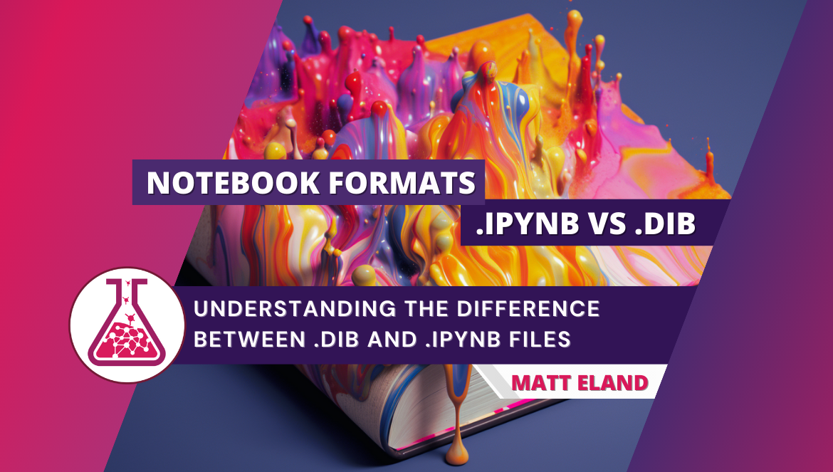 Polyglot Notebooks: The difference between .dib and .ipynb Files | by Matt Eland | AccessibleAI ...
