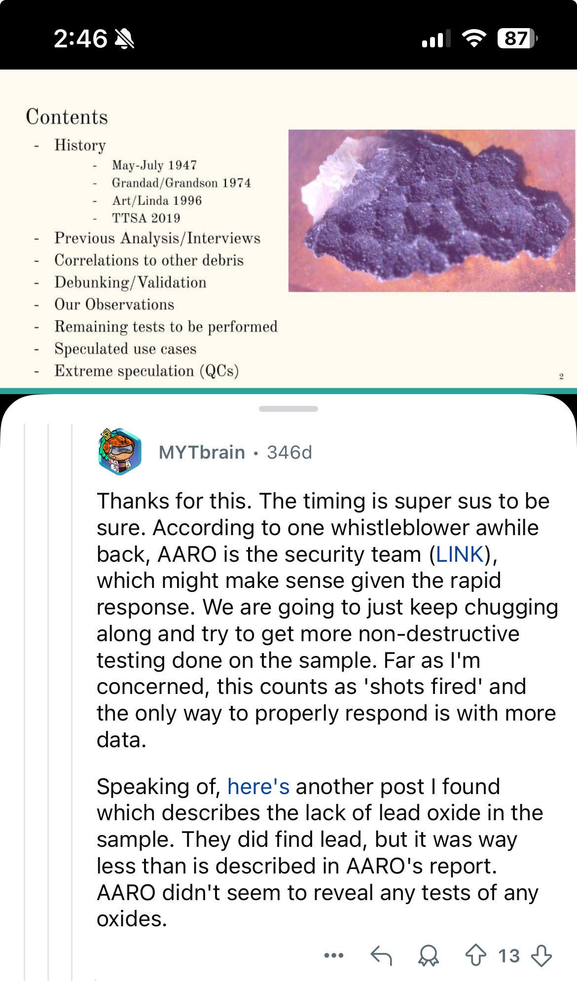 The Wall Street Journal’s Part Two article on UFOs and the DoD and how the DoD already shot ...