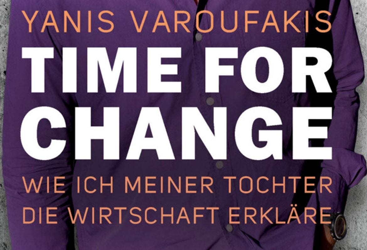 Yanis Varoufakis — Time for Change! | by Sabine Bock | Medium