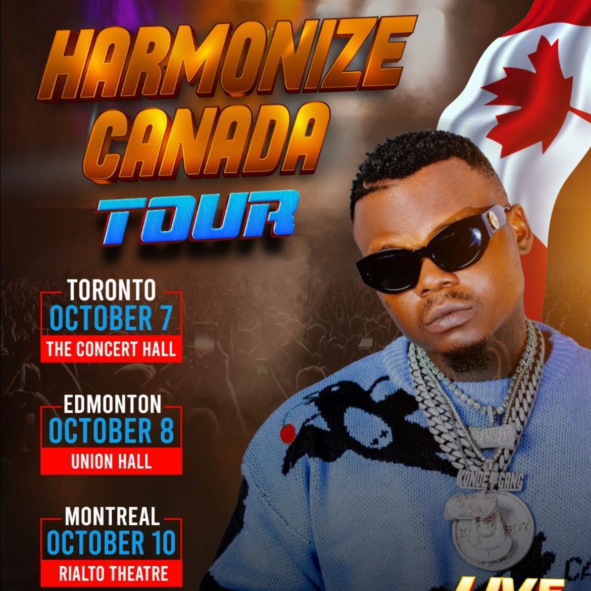 HARMONIZE LIVE IN CONCERT, MONTREAL - Ticketgateway Canada - Medium