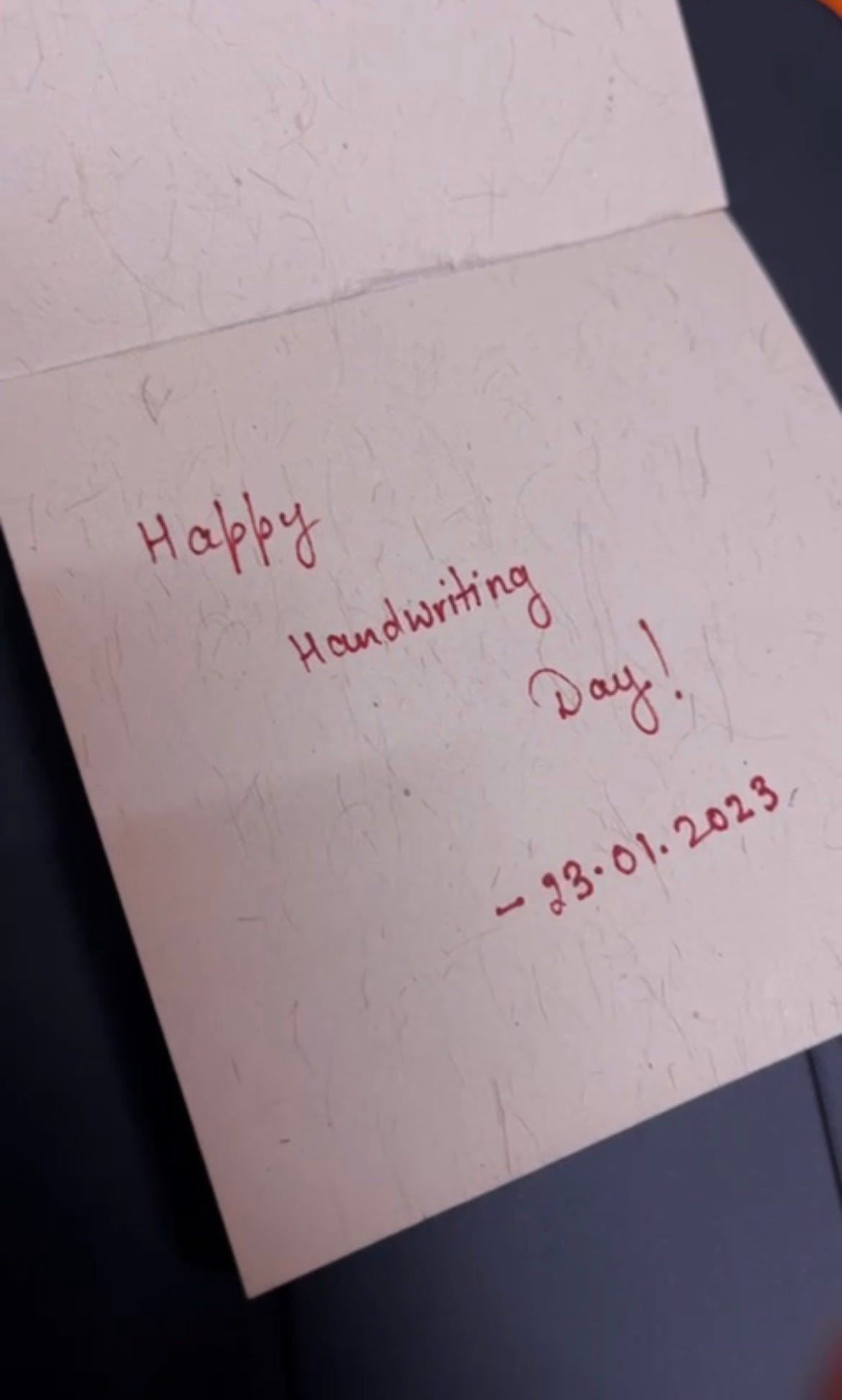 World Handwriting Day: Time To Start Journaling? | by Shilpa Goel | Medium