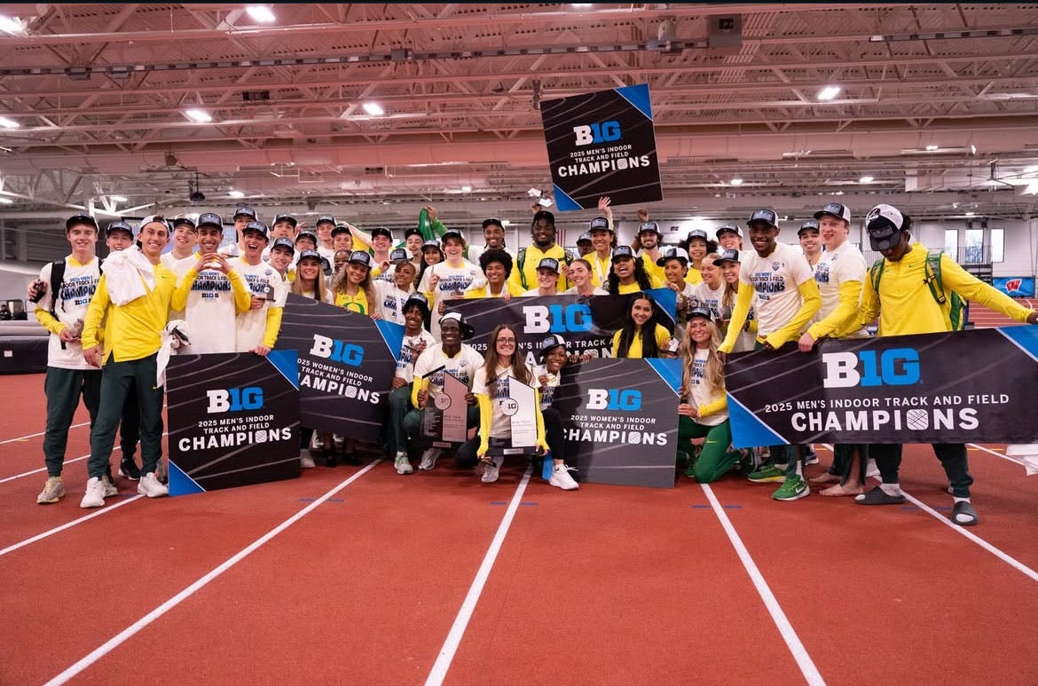 Oregon Soars to Victory at Big Ten Indoors with Strategic Brilliance ...