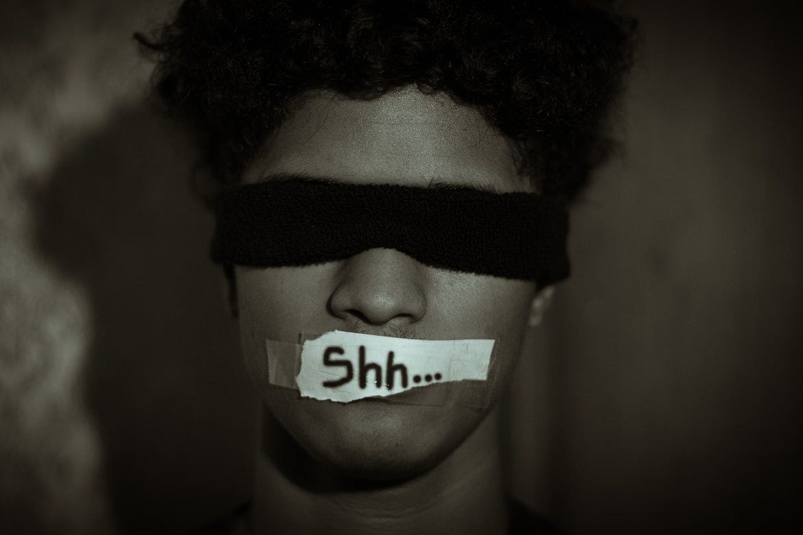 Stop speaking !!!. Picture by Gama. Films on Unsplash | by Fatimah ...