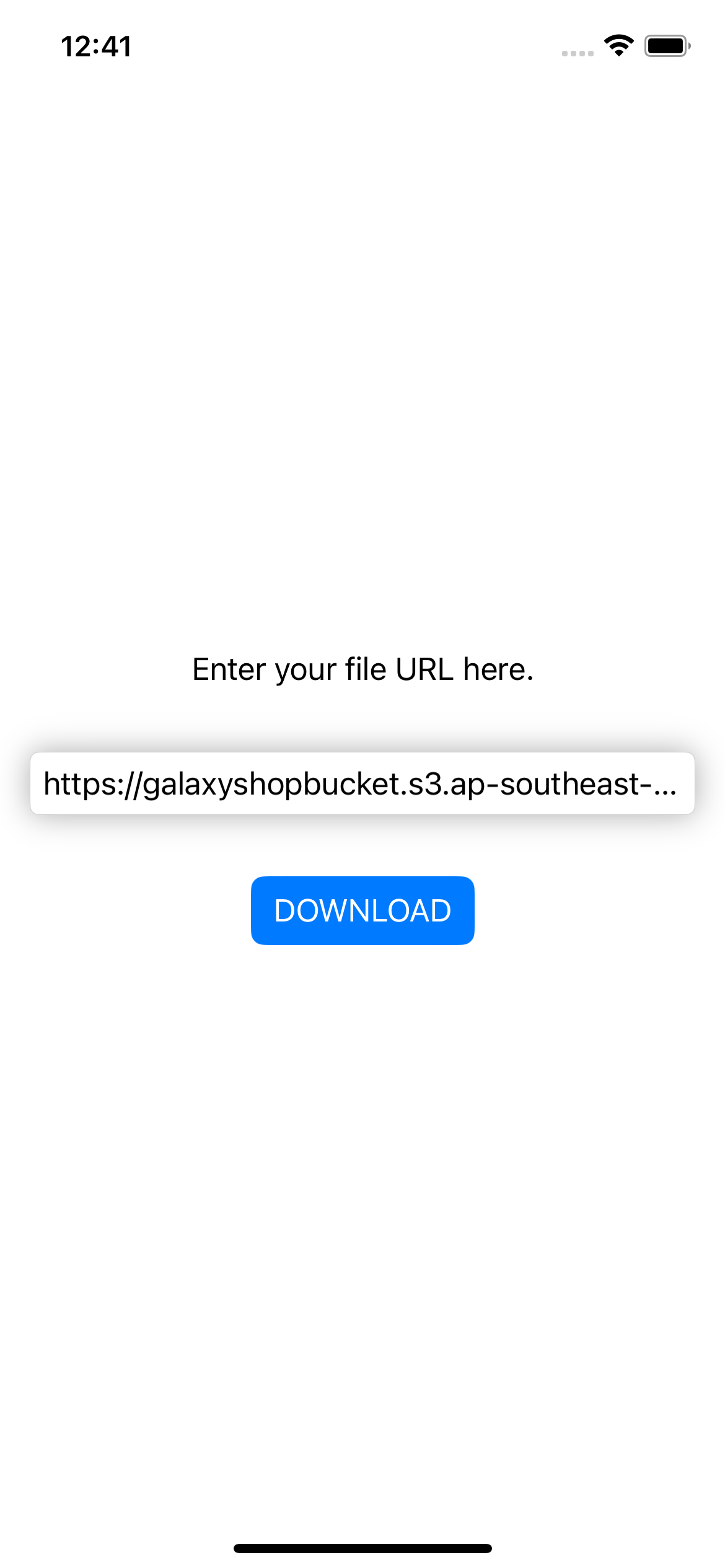 URL Session Download Task for Files (any file type) saving to device’s storage : switUI | by ...