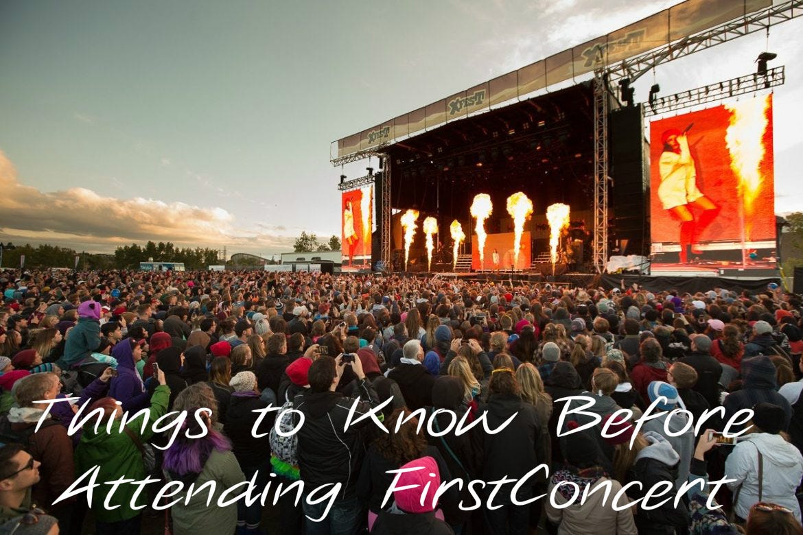First Concert Tips — Make The Most Out Of A Concert | by Concert Lane ...