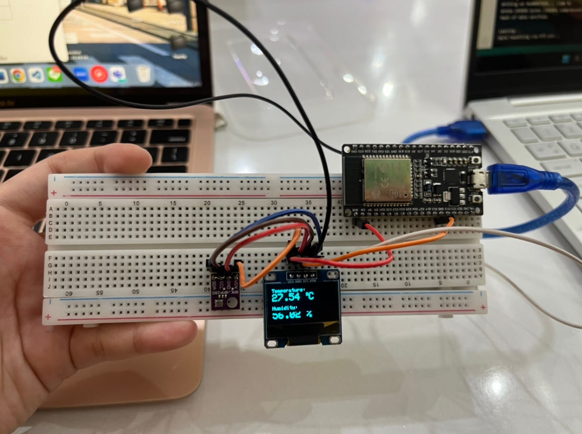 The Serial Communication Project Esp32 By Firsa Athaya Raissa Alifah