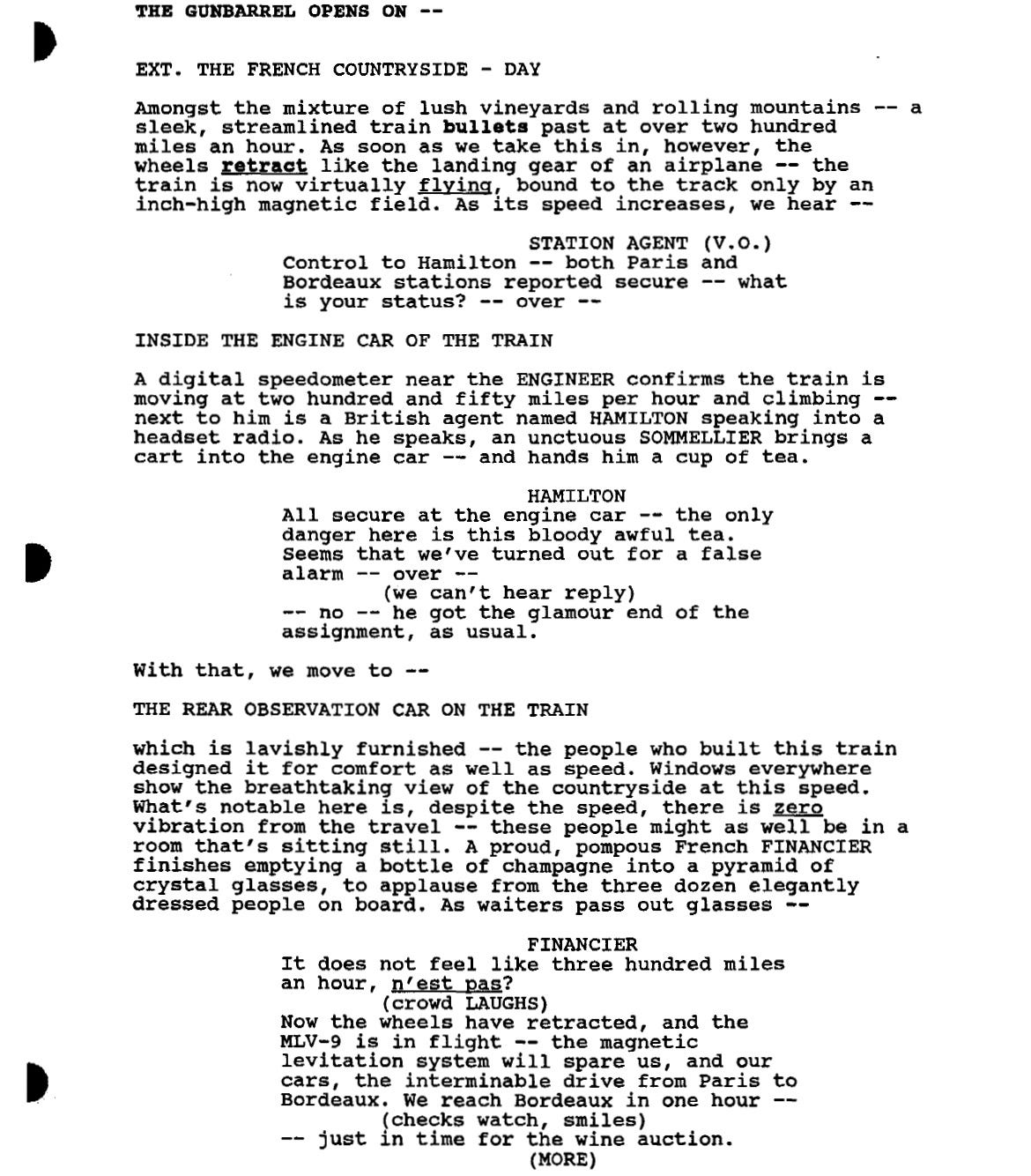 Page One: “GoldenEye” (1995) - Go Into The Story