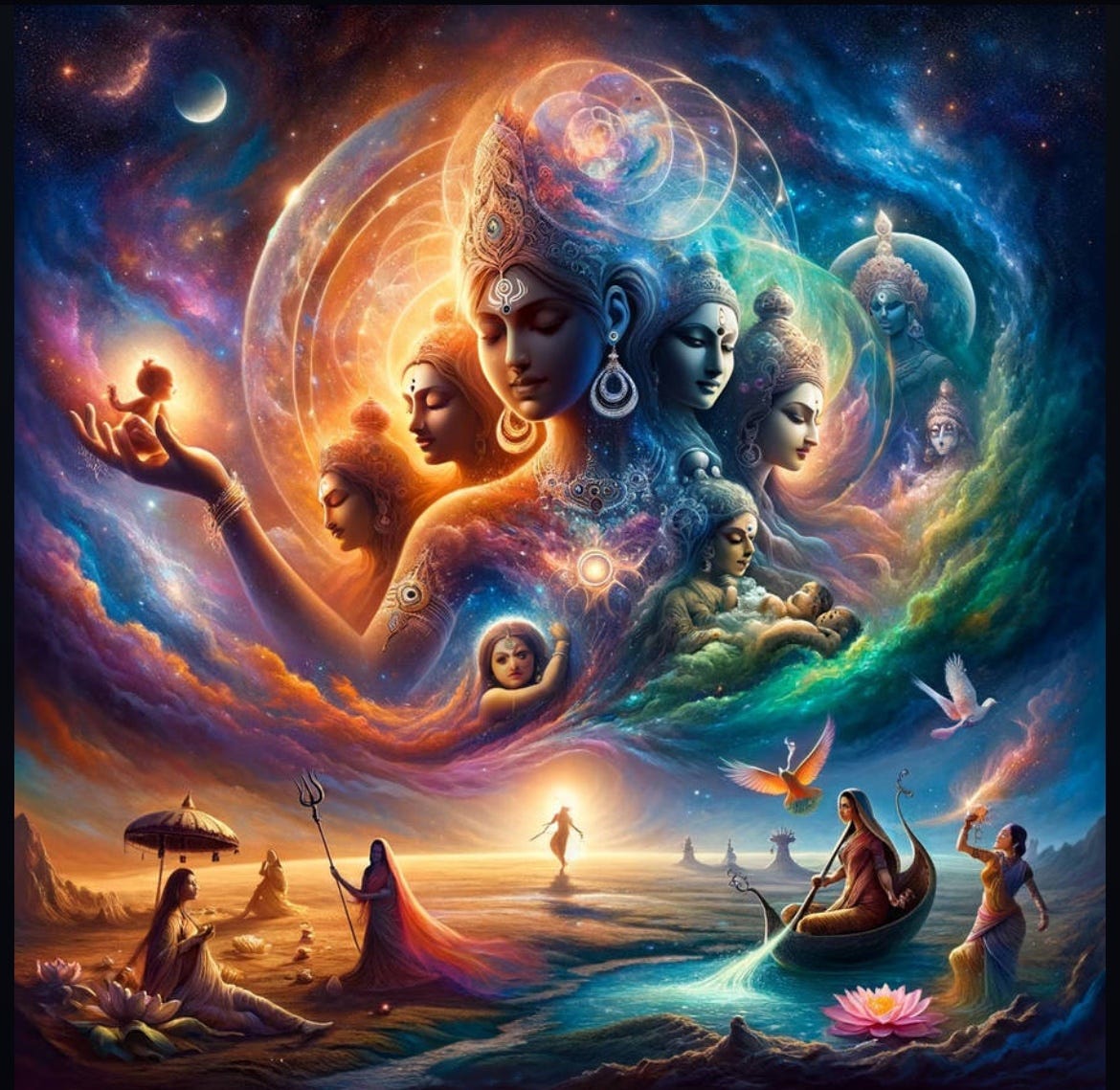 Why to surrender to the Divine Mother and her blessings. | by Anandi ...