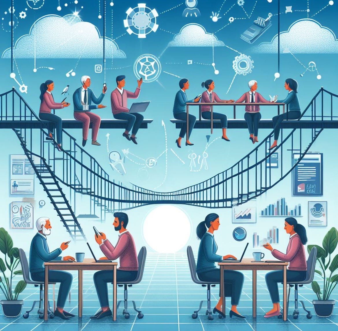 How to build bridges between generations in workplace? | by Onur Buluş ...