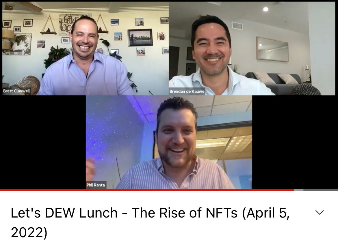 Let’s DEW Lunch Webinar — The Rise of NFTs — with SOLIS Co-Founders ...