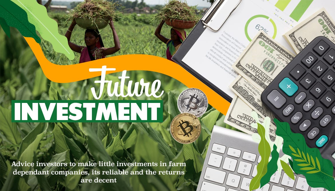 FUTURE INVESTMENT. FUTURE INVESTMENT | by Bagdara farms | Medium