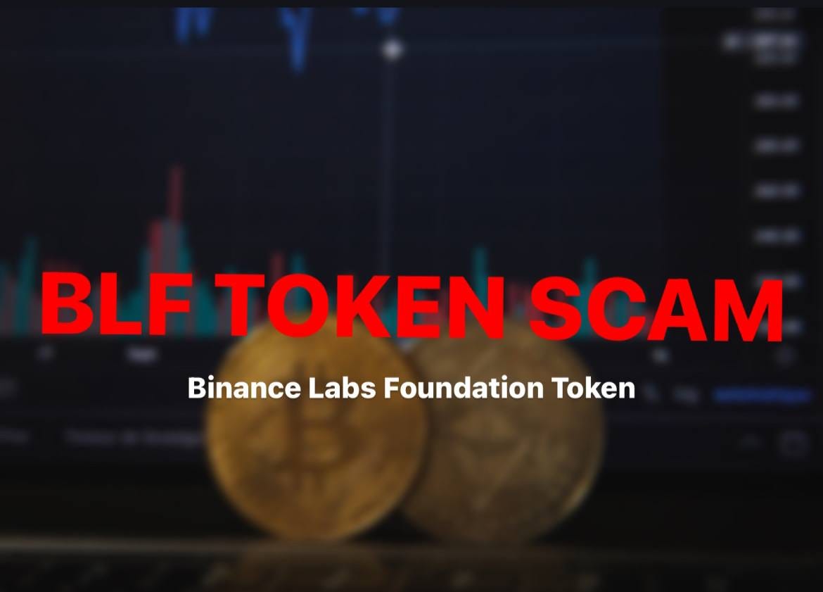 Another scam project using Binance. Now representing the scam tokens as ...
