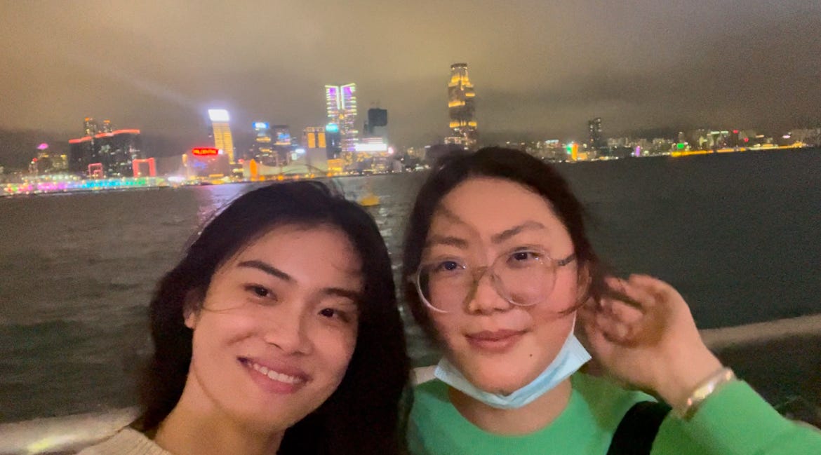 Bo Yuan’s girlfriend came to visit me in Hong Kong. | by JY | Medium