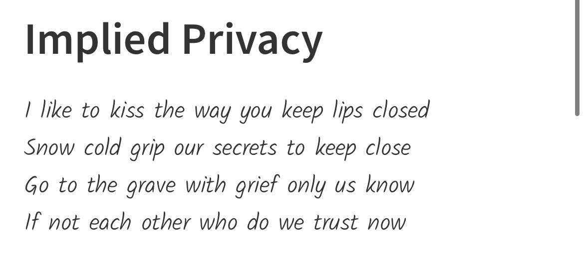 Implied Privacy. The secrets we share in private with… | by Friday ...