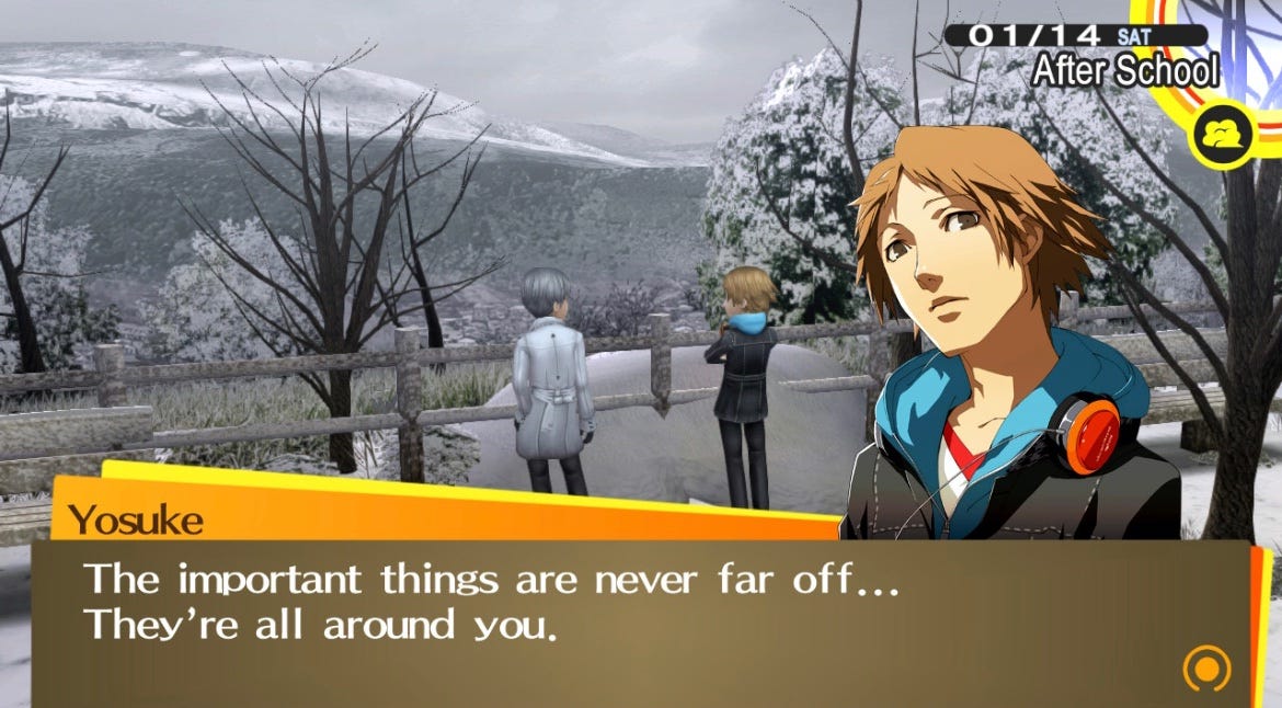 Persona 4 Yosuke X Chie
