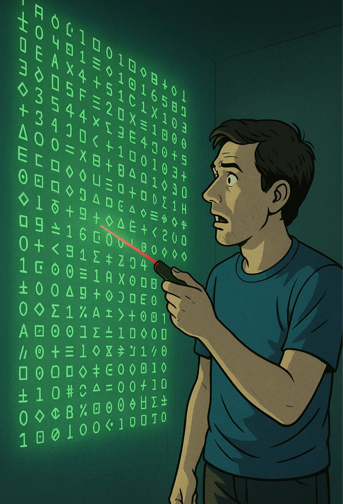 The Man Who Pointed A Laser At A Wall And Saw The Code Of Reality | by ...