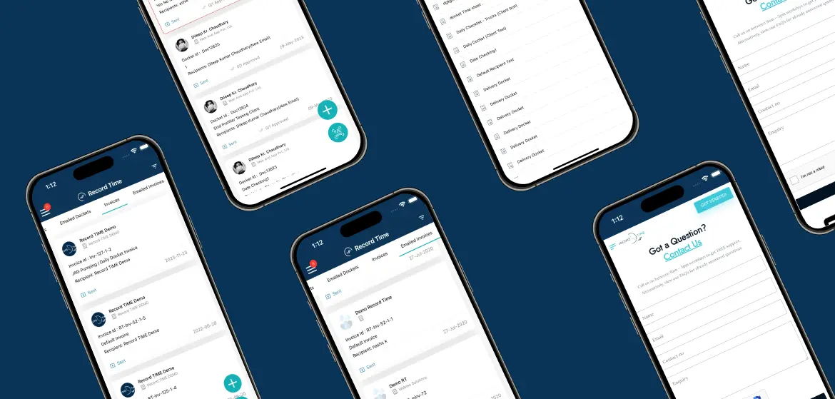 Mobile Record time — Mobile app development - CUBIT INCORPORATED PVT ...