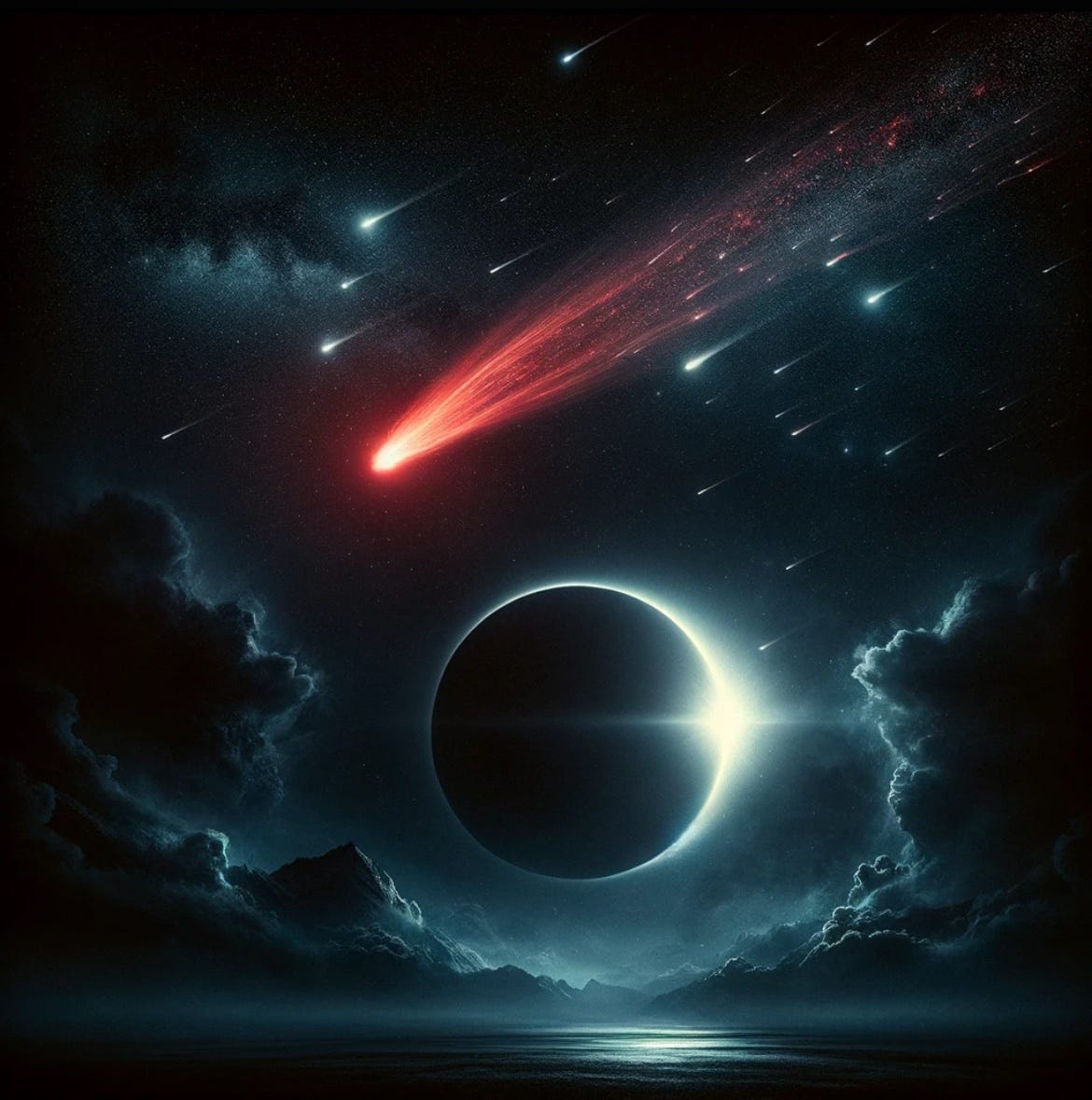 The Devil’s Comet and the Solar Eclipse: A Celestial Event Sparking ...